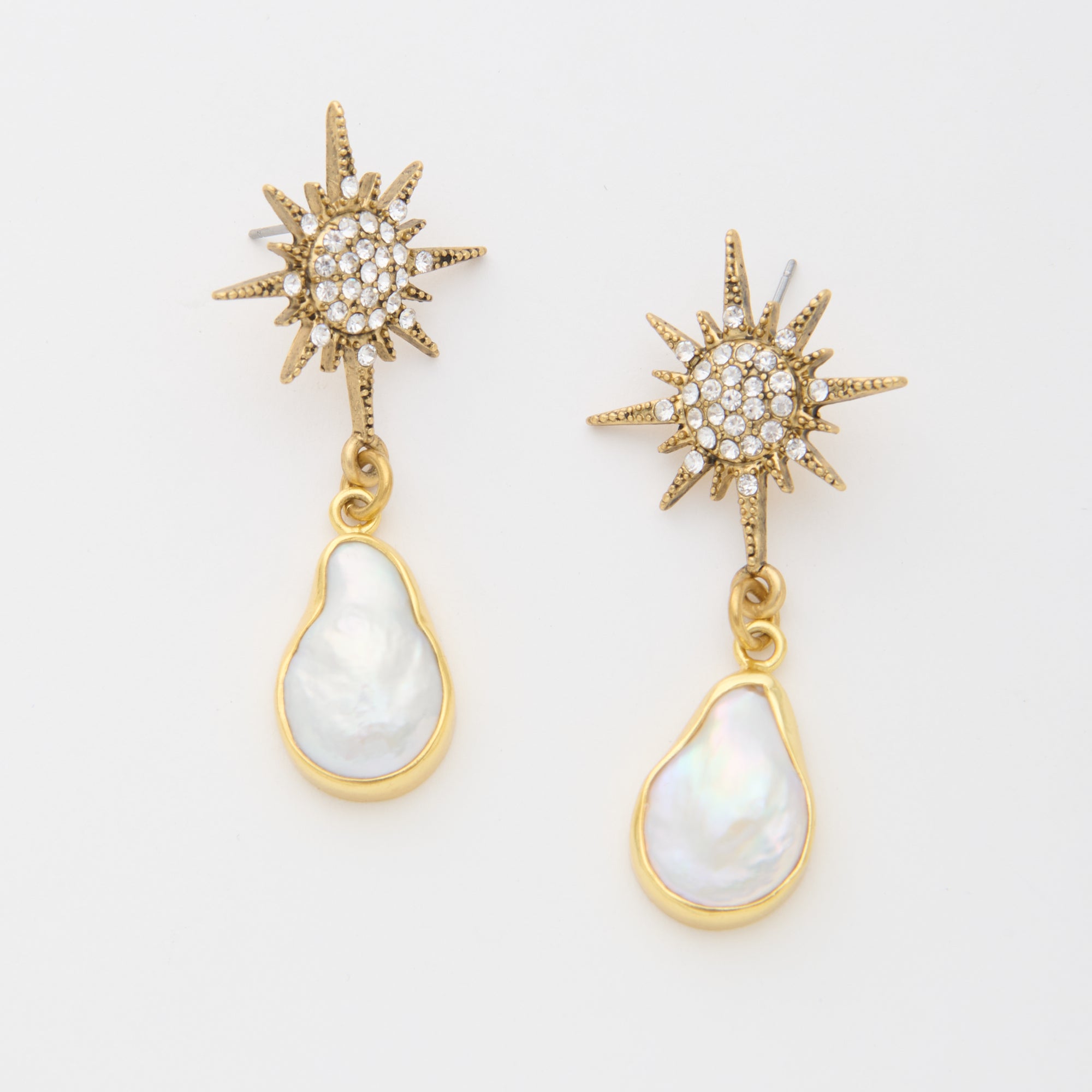Starlight Pearl Earrings | John Wind Jewelry