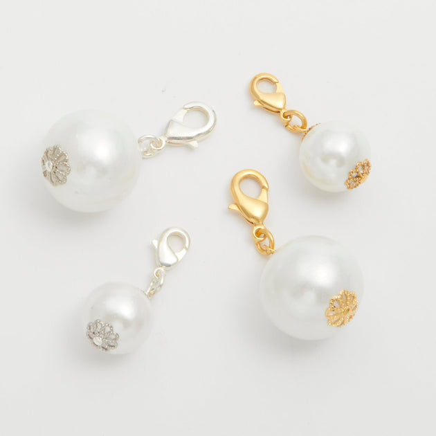 Cotton Pearl Charms