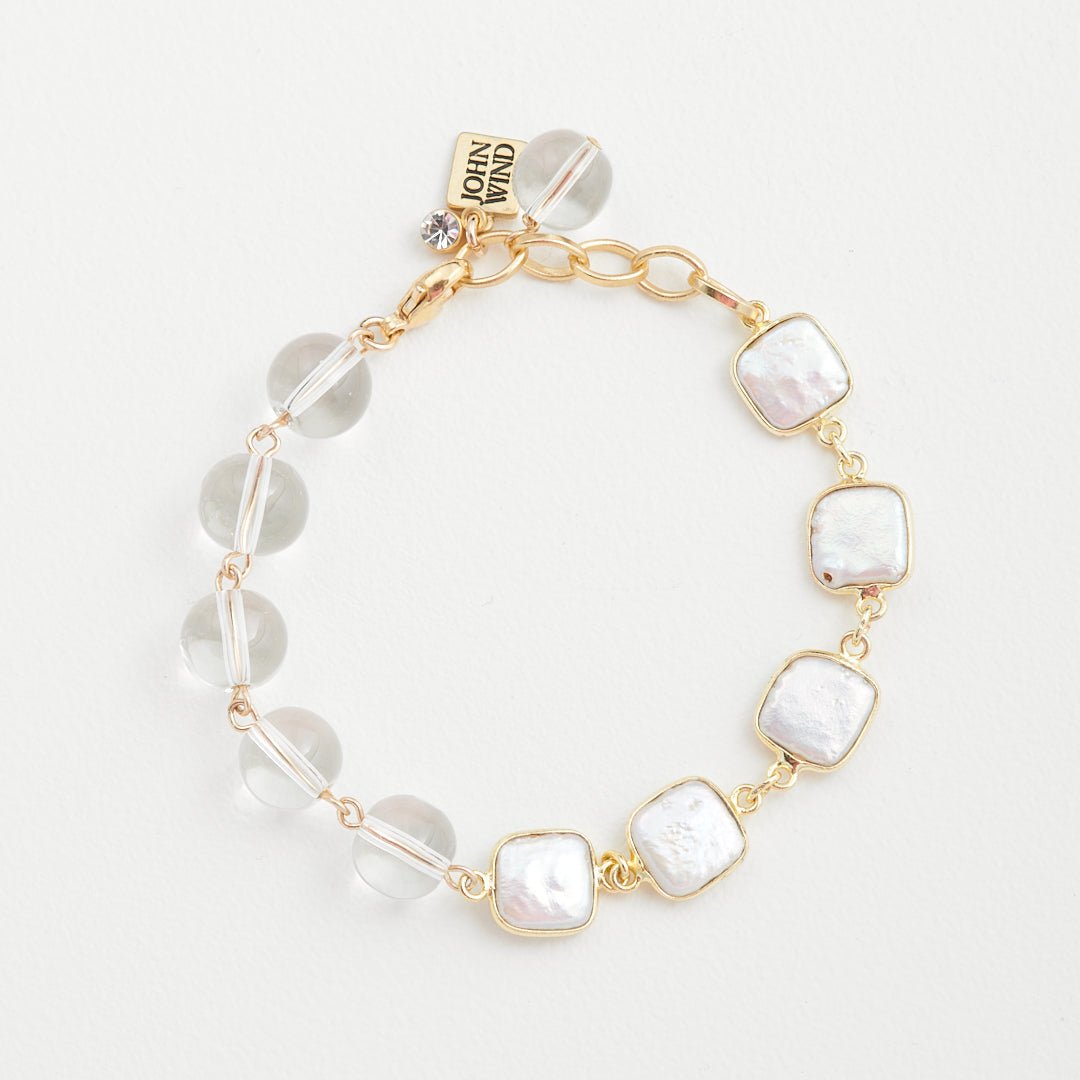 Split Personality Bracelet in Gold or Graphite