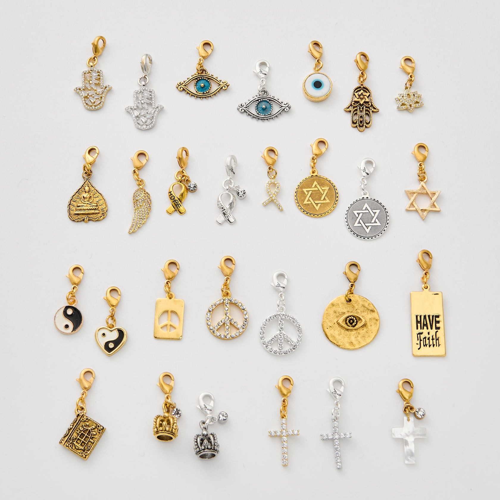 Symbols & Faith Charms | John Wind Jewelry